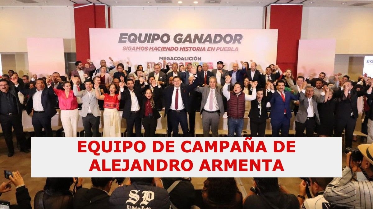 Alejandro Armenta presenta Equipo de Campaña - Moviendo Ideas