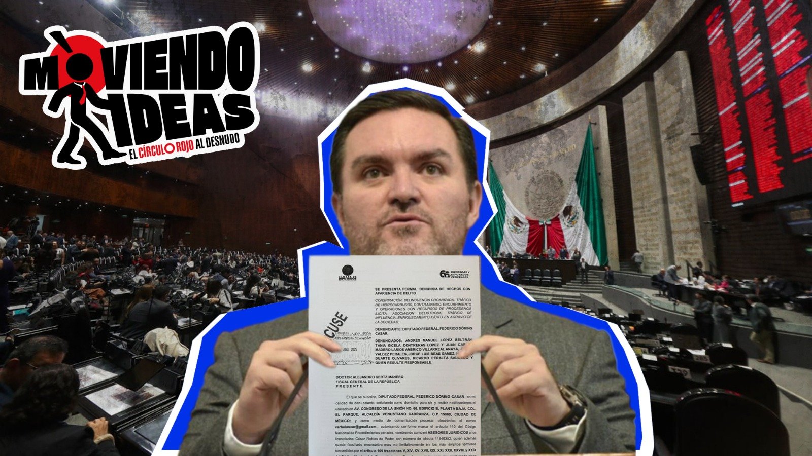 Federico Döring lleva a la FGR a hijo de AMLO y a 8 morenistas ...